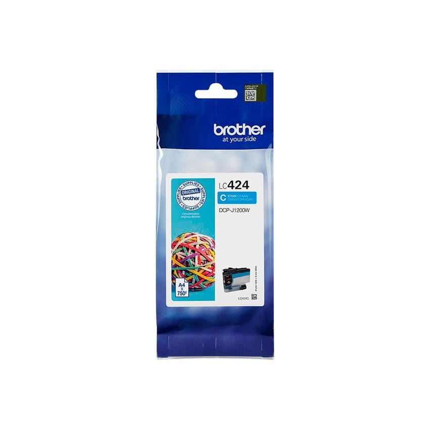 Brother Tinte LC424C, ca. 750 Seiten — quadroprint.de
